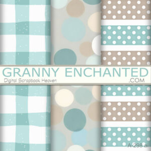 A-298 ai Teal Fun Teal Backgrounds – Granny Enchanted Designs