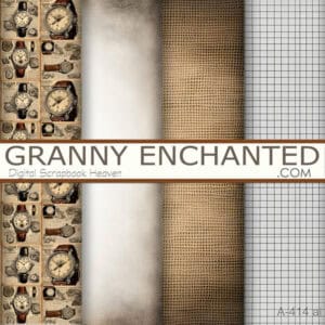 A-414 ai Shabby Digital Backgrounds Pack – Granny Enchanted Designs